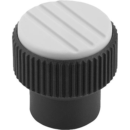 Kipp Knurled Knobs, internal thread, metric K0247.03105 | Zoro